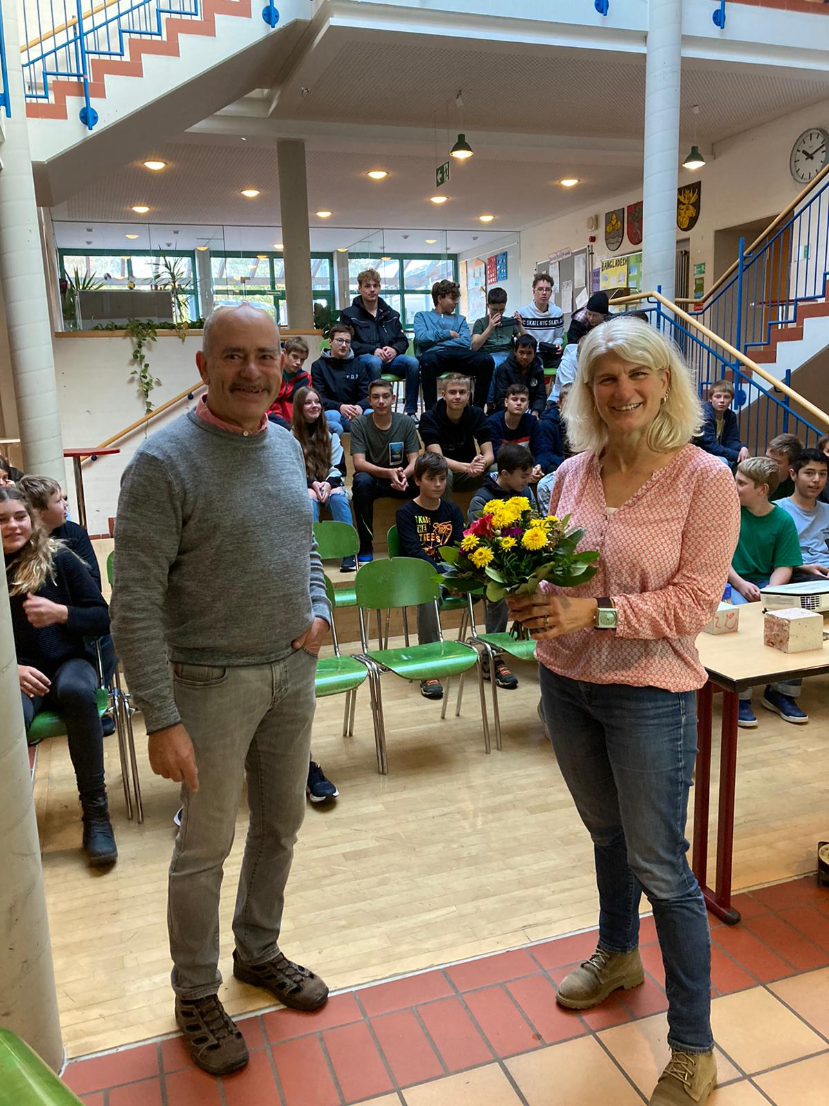 Professorin der Hochschule München hält Vortrag an Werkrealschule - Abt ...